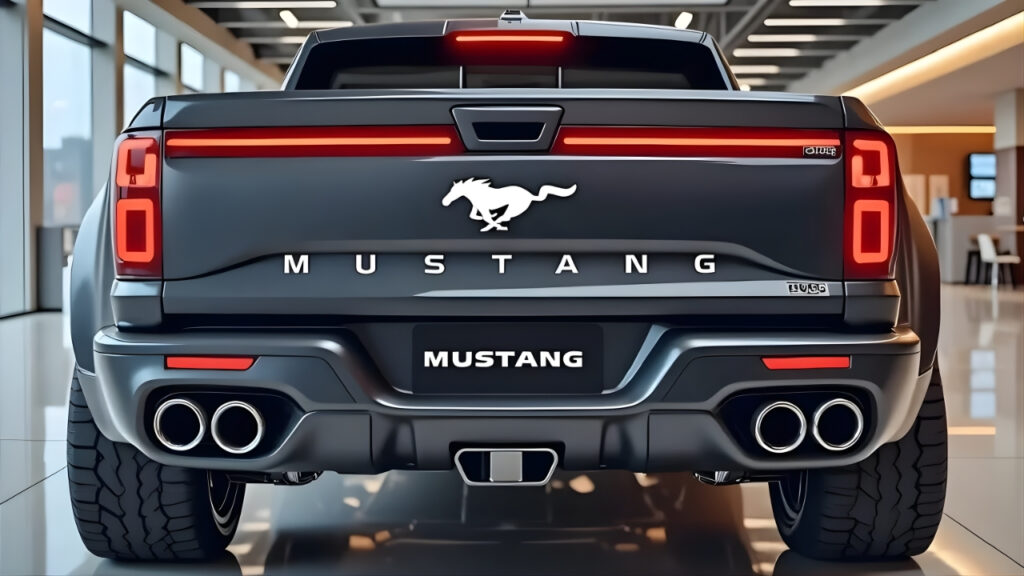 Ford Mustang Pickup 2026 First Look: High-Performance Engine, Sporty ...